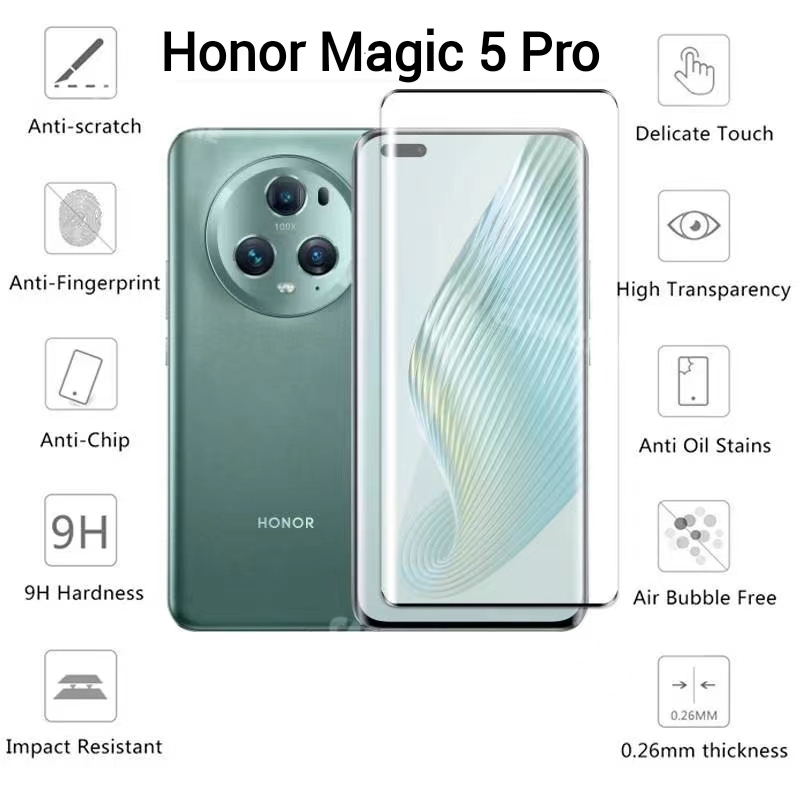 Honor Magic 6 Pro/Honor Magic6 Lite/Honor Magic5 Proตรงรุ่น(พร้อมส่งในไทย)ฟิล์มกระจกเต็มจอHonor ...
