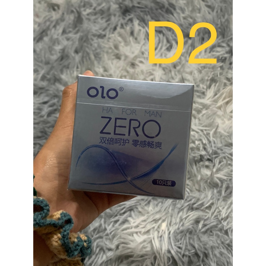 ถุงยางอนามัย OlO (10ชิ้น/1กล่อง) แบบบาง ขนาด 0.01 มิล ขนาด52 มม.1แถม1 | Shopee Thailand