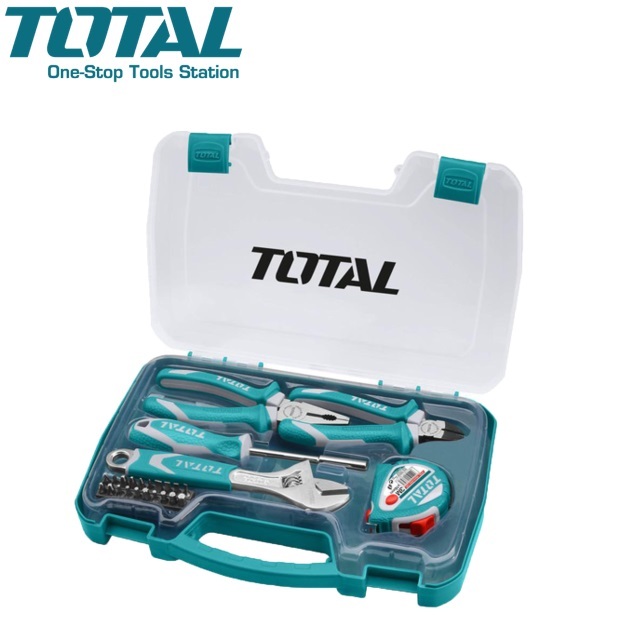 TOTAL ชุดเครื่องมือช่าง อเนกประสงค์ มี 25 ชิ้นชุด รุ่น THKTHP90256 ( 25 Pcs Hand Tools Set ...