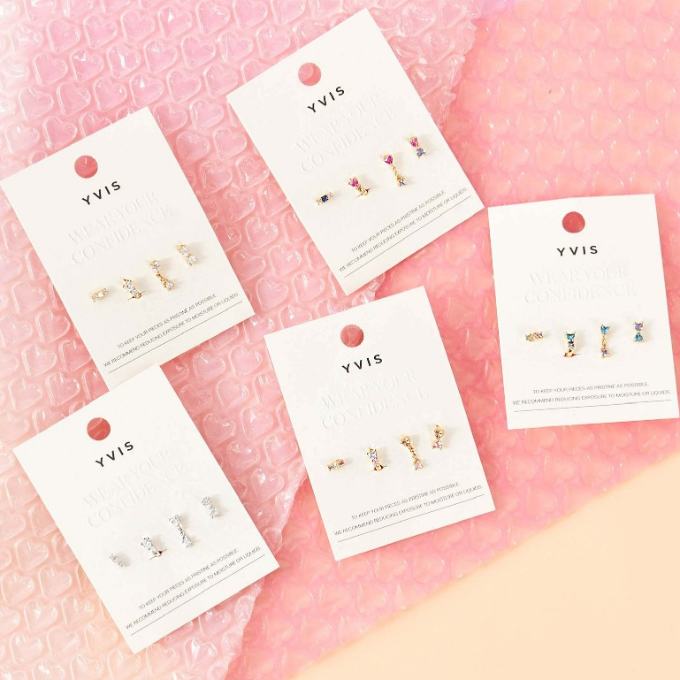 YVIS Rhythm Love Set เซ็ตต่างหู | Shopee Thailand