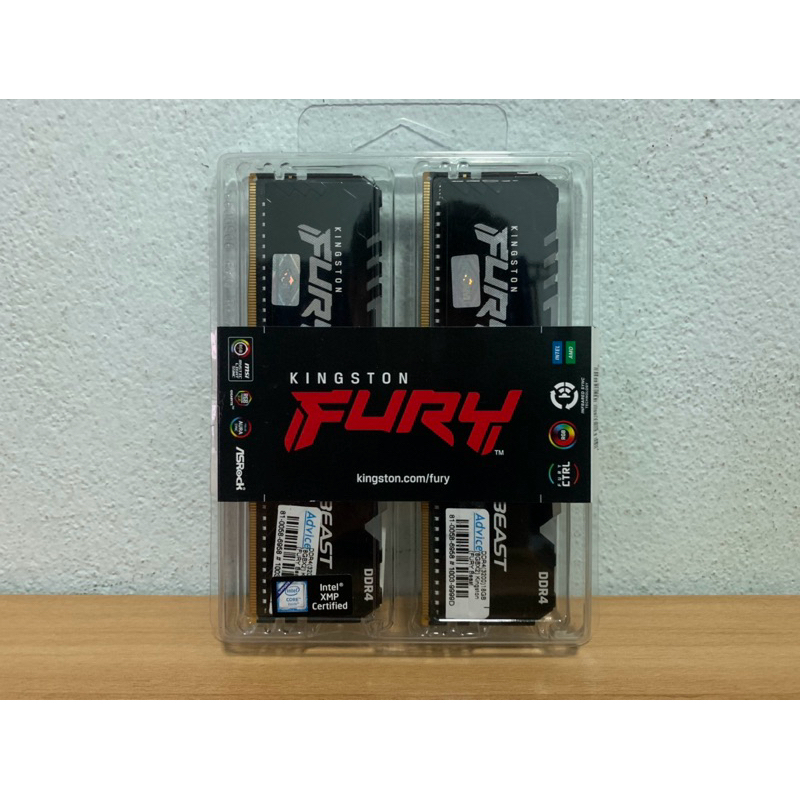 แรม KINGSTON FURY RGB 8x2 16GB DDR4 BUS 3200 | Shopee Thailand