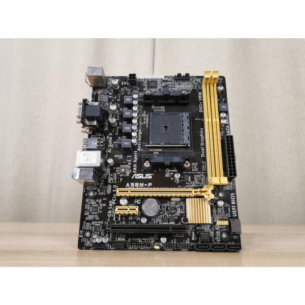 เมนบอร์ด(mainboard) ASUS A58 series a58m E / a58m F / A58M A ( socket ...