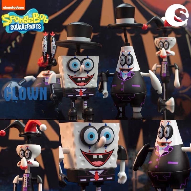 กล่องสุ่มสปอนจ์บ็อบตัวตลก Sponge Bob CLOWN SEND inthe CLOWN MLO-119 ...