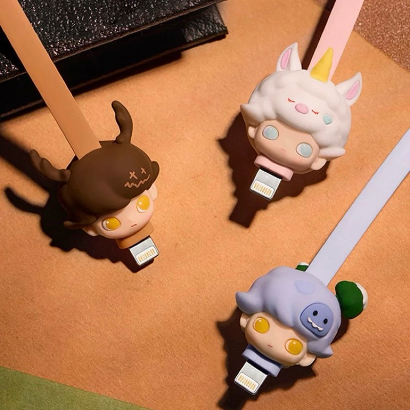 POPMART DIMOO No Sleep Tonight Series Data Cable Peripheral | Shopee ...