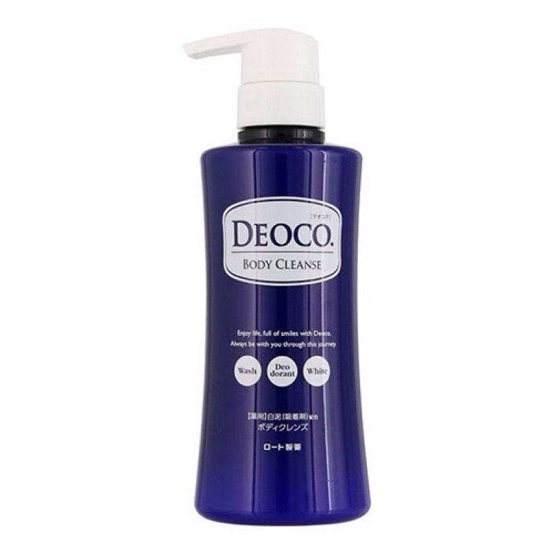 Rohto ผลิตภัณฑ์อาบน้ำลดกลิ่นเหงื่อ Deoco Medicated Body Cleanse 350ml ...