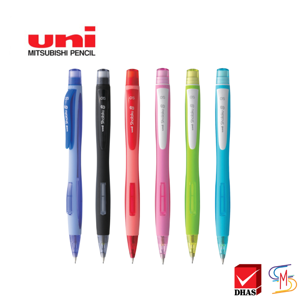 UnI ยูนิ ดินสอ ดินสอกด SHALAKU M5-228 ขนาด 0.5 mm. จำนวน 1 แท่ง | Shopee Thailand