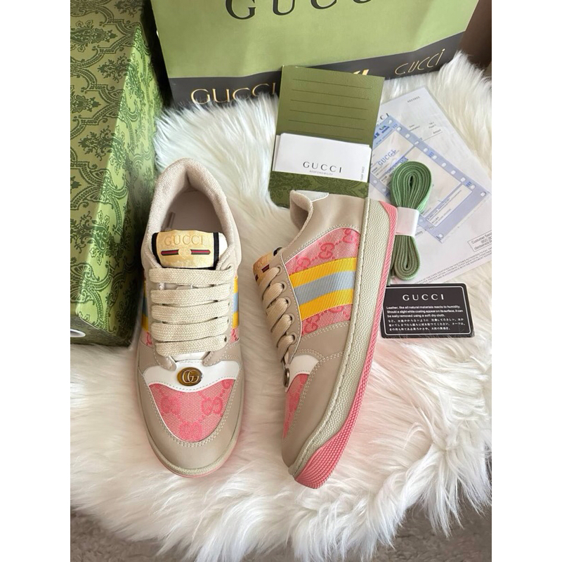 Gucci Hi-end รองเท้าผ้าใบ | Shopee Thailand