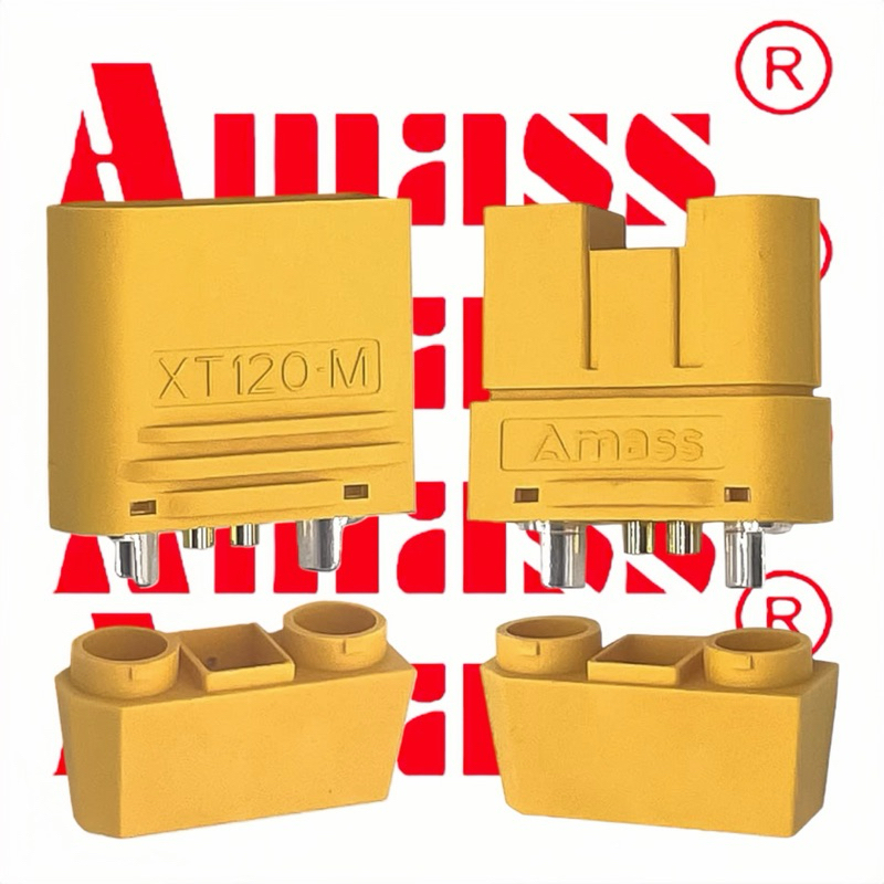 #Amass XT120 [แท้ปั้มAmass] 60A ขนาดใหญ่ Lipo Batterys Connector (1คู่ ...