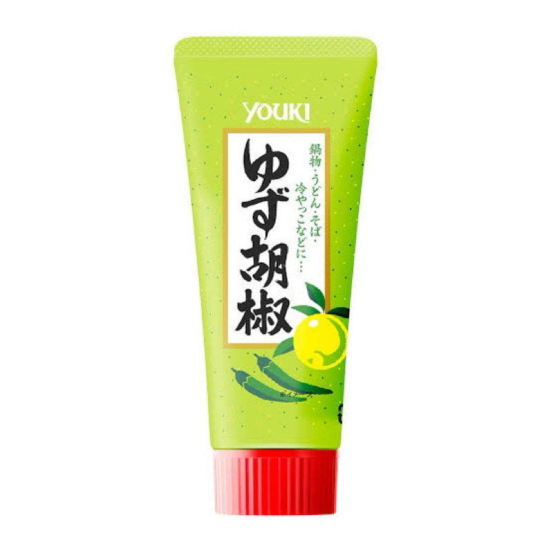 Youki Yuzu Kosho Tube ขนาด 100 กรัม Yuzu citrus paste (3.5 oz)พริกเขียวผสมผิวส้มยูสุ สินค้า ...