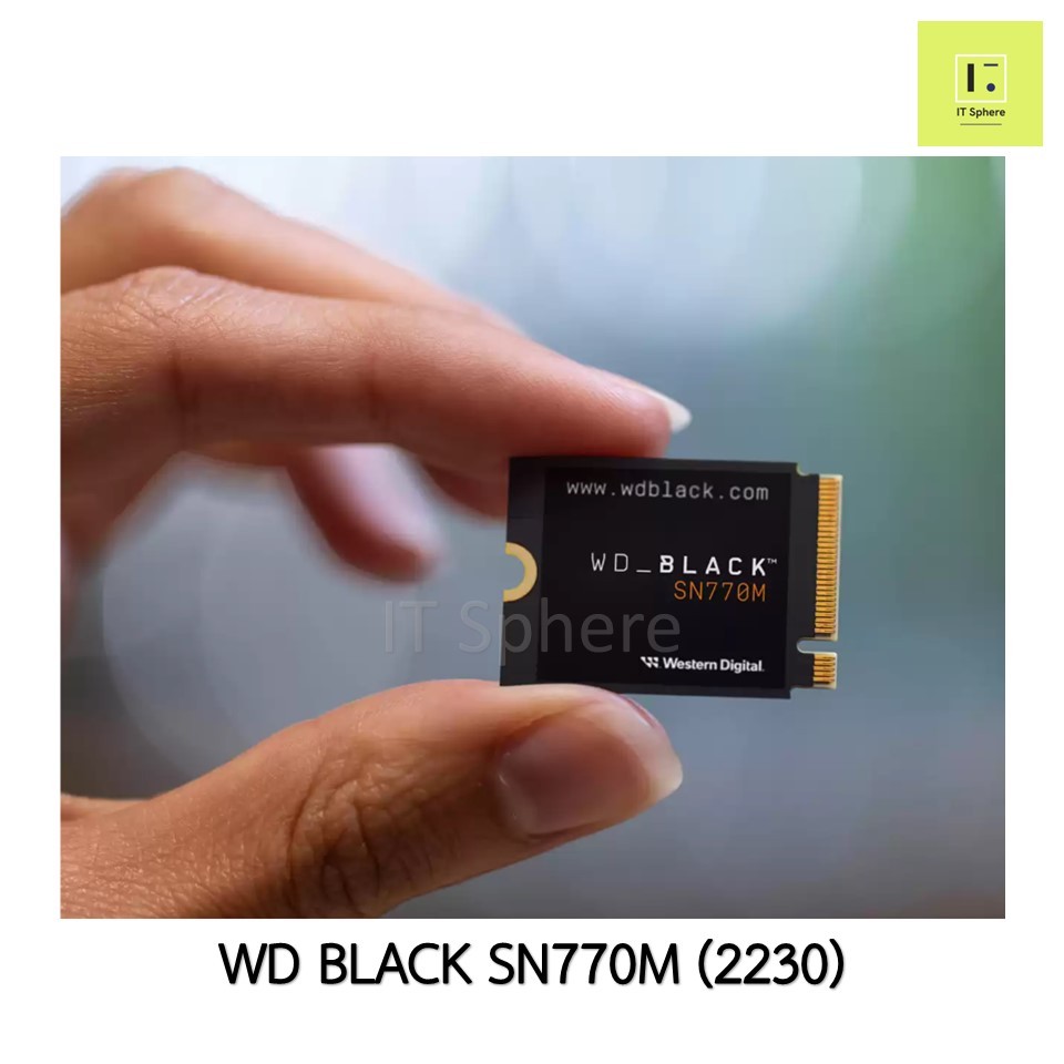 [ ใส่ rog ally ได้ ] 2230 SSD M.2 WD BLACK SN770M 500GB 1TB 2TB NVMe ...
