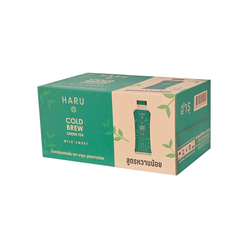 [หมดอายุ 07/09/24] [ยกลัง] Haru Cold Brew Green tea Mild Sweet ฮารุ ชา ...