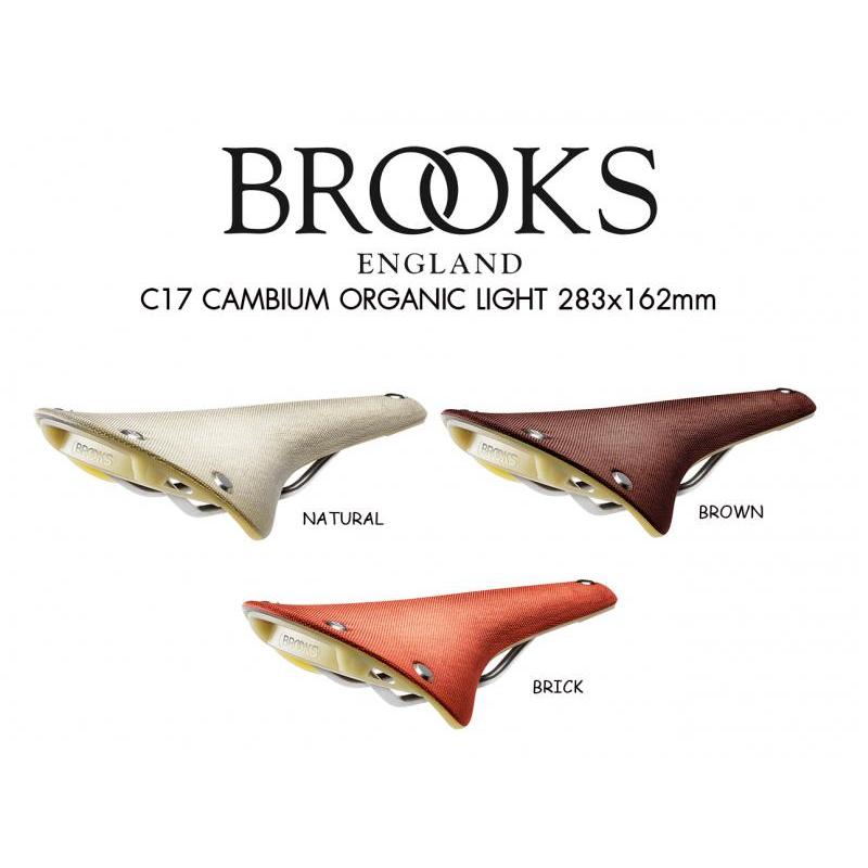 เบาะ BROOKS C15 ,C17 CAMBIUM / ORGANIC LIGHT | Shopee Thailand