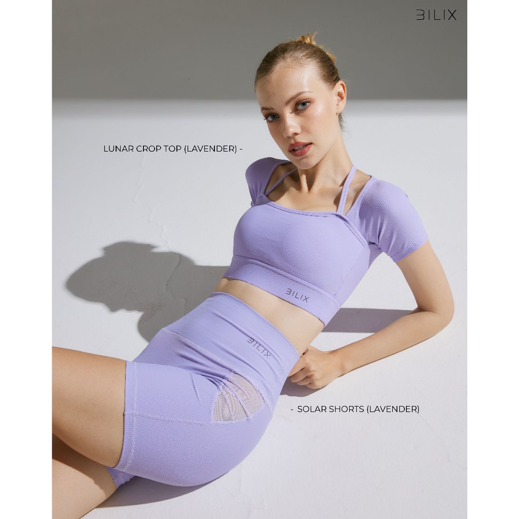 BILIX Lunar Top Bra เสื้อครอปออกกำลังสำหรับผู้หญิง กระชับพิเศษ ดีไซน์เอกลักษณ์เฉพาะตัว ทรงสวย ...