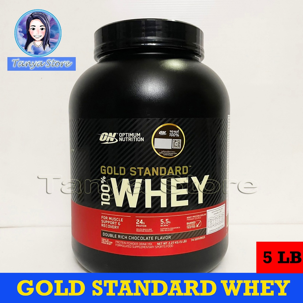 🔥Mega Sale🔥Optimum Nutrition Gold Standard Whey Protein 5 lb (exp.05/ ...