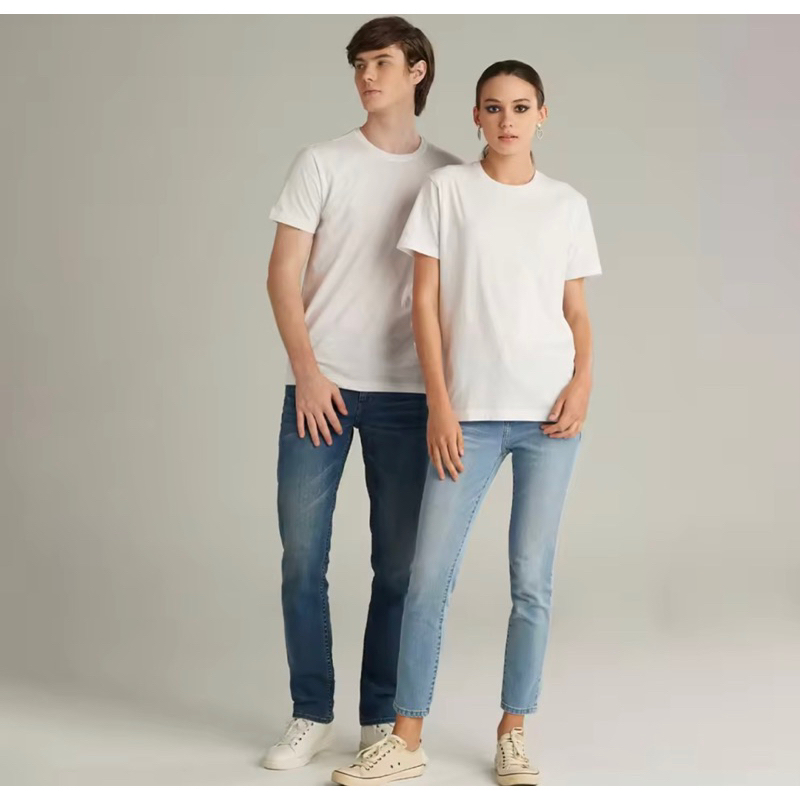 Mc Jeans เสื้อยืด Mc Basic เสื้อยืดสีพื้น 9 สี (1 แพคบรรจุ 1 ตัว) โลโก mc ที่แขน MTSP891 ...