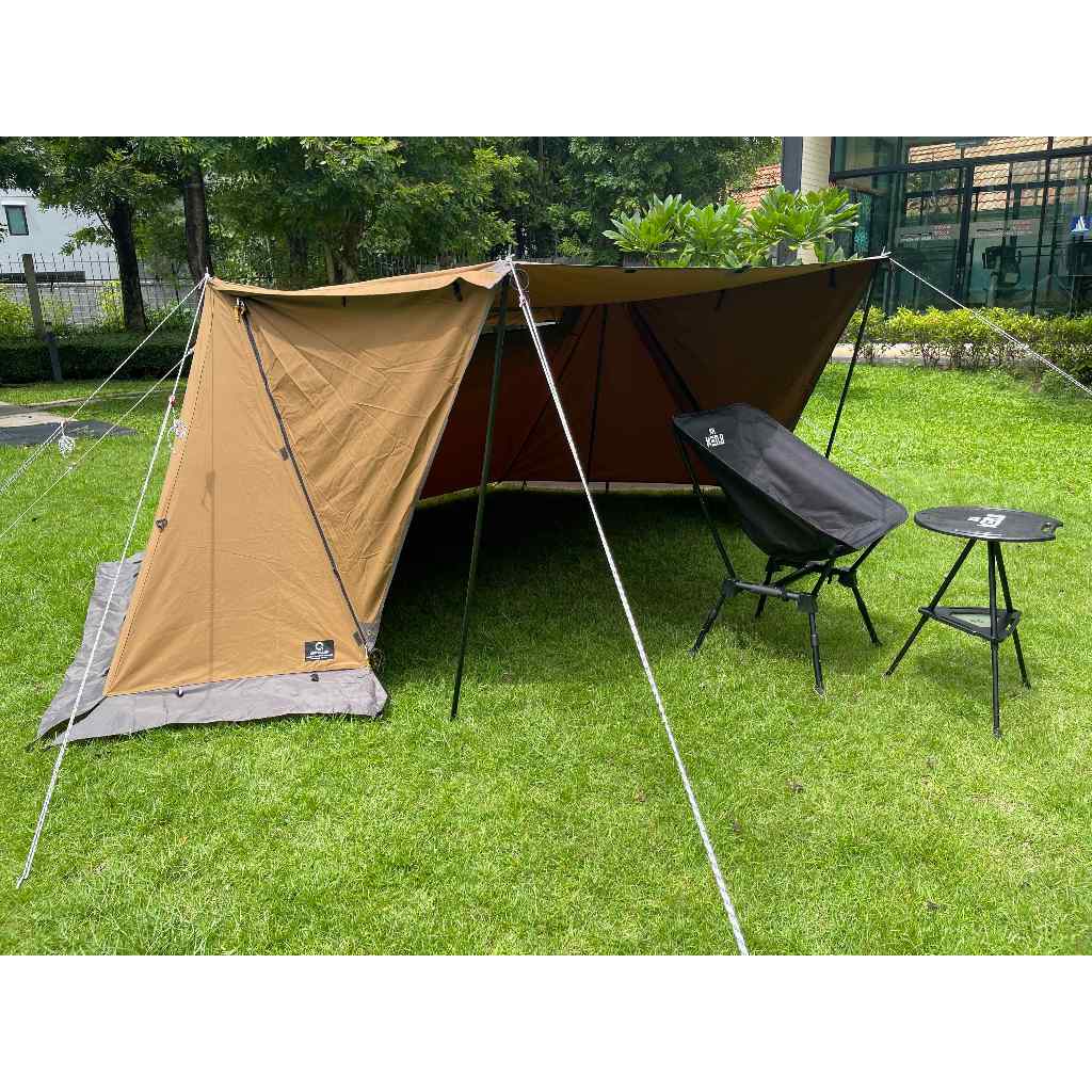 QUICKCAMP QC-PT340 เต็นท์ผ้า TC | Shopee Thailand