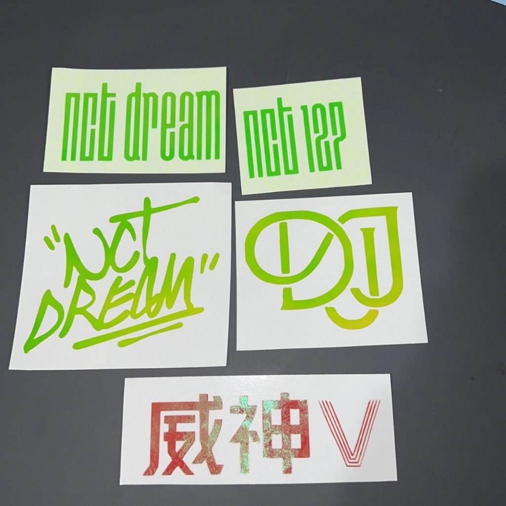 N C T Logo sticker vinyl decal N c t u N.c.t Dream Way V Nct DoJaeJung ...