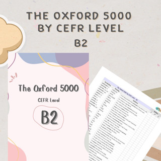 หนังสือรวมคำศัพท์ Set - The Oxford 3000 (A1,A2,B1,B2) / The Oxford 5000 (B2,C1) | Shopee Thailand