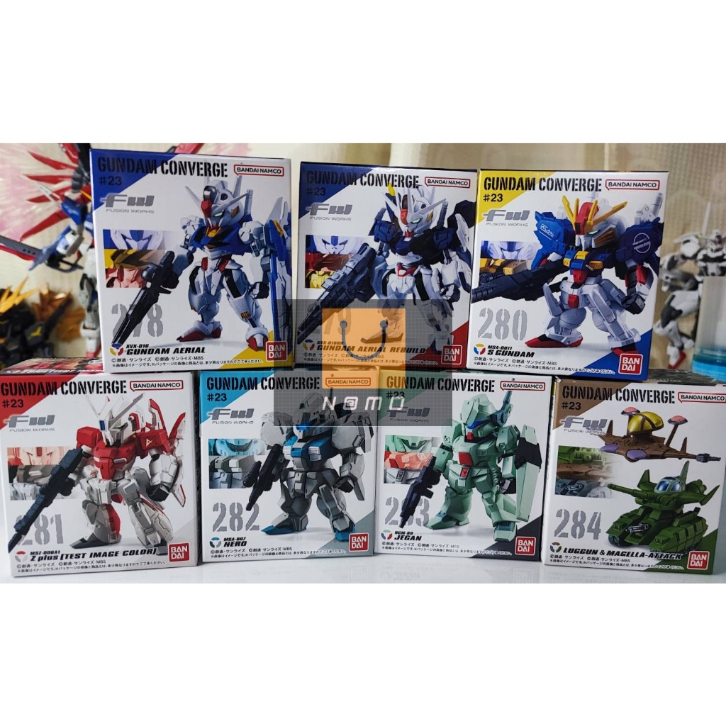 FW GUNDAM CONVERGE #23 ครบชุด 7 ตัว | Shopee Thailand