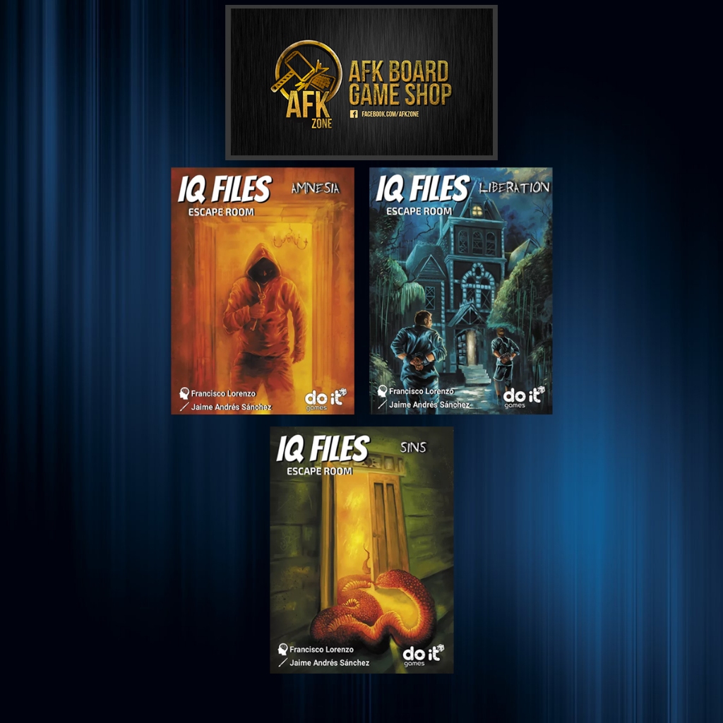 IQ Files Escape Room ENG Edition - Board Game - บอร์ดเกม | Shopee Thailand