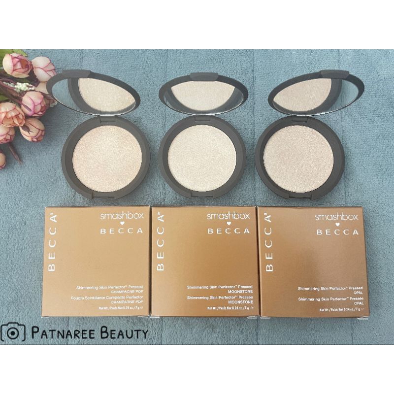 ไฮไลท์ในตำนาน Becca มีหลายสี Shimmering Skin Perfector Pressed ...