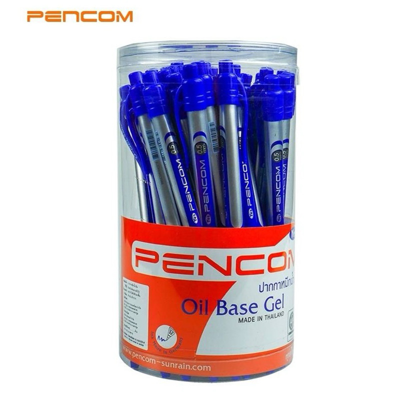 ปากกาเพนคอม 0.5 หมึกน้ำเงิน 36ด้าม Pencom | Shopee Thailand