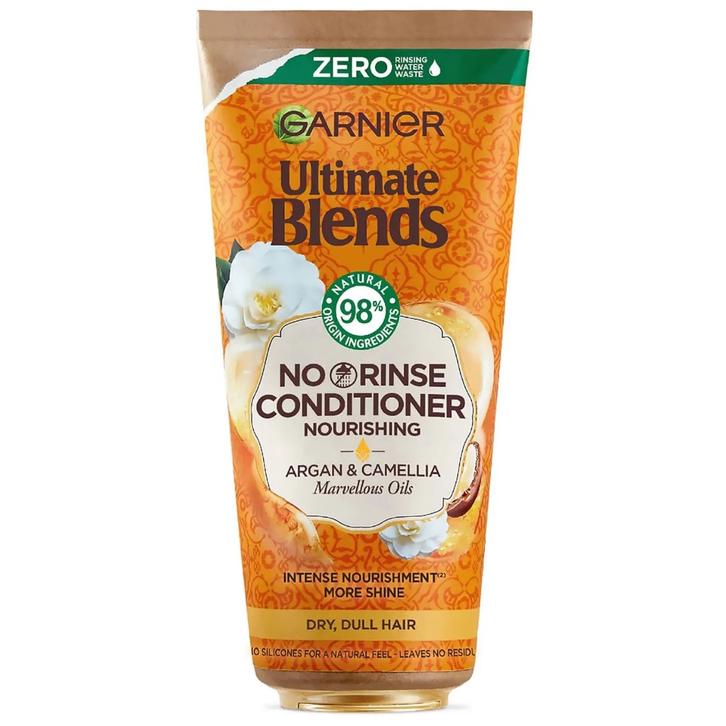 พร้อมส่ง ของแท้ Garnier Ultimate Blends NO RINSE Leave-in Conditioner ...