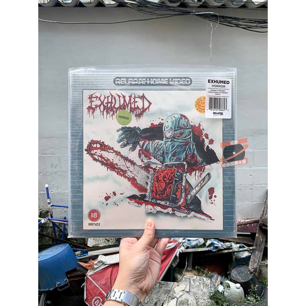 แผ่นเสียง Exhumed – Horror (Blue/Red LP)(Vinyl) | Shopee Thailand