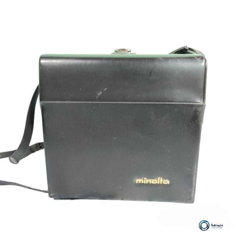 กระเป๋ากล้อง Minolta Black Leather Camera Case Camera Bag Case ขนาด ...