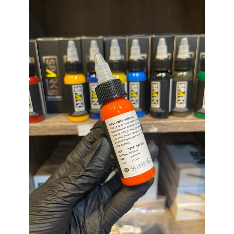 หมึกสำหรับหัดสัก SPARK INKS สีสวย ขนาด 30 ml. ( ร้านค้าในไทย) | Shopee ...