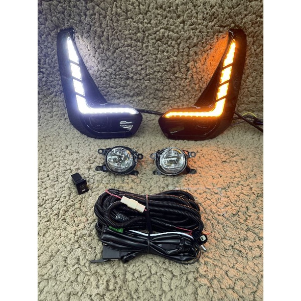 ไฟตัดหมอก ไฟเดไลท์ REVO 2020 2021led ไฟเลี้ยววิ่ง FOGLAMP DRL Toyota ...
