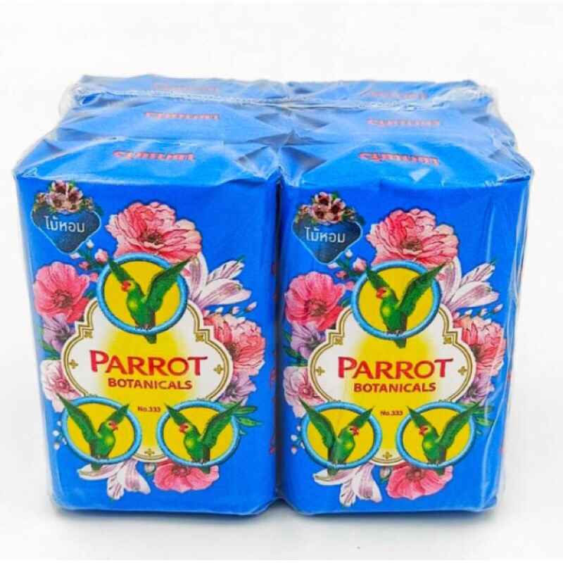 ถูกที่สุดแล้ว !! สบู่นกแก้ว Parrot 55 กรัม (1 แพ็คมี 6 ก้อน) ราคาพิเศษ และ กลิ่นลีลาวดีจัมโบ้ ...