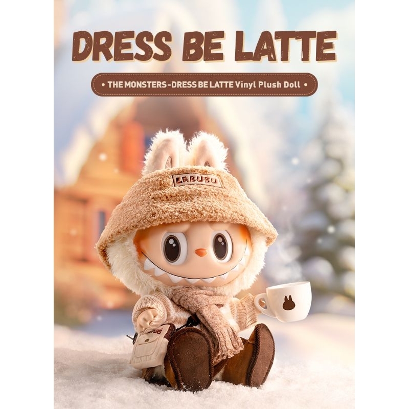 ใช้โค้ดลดได้ค่ะ ⭕พร้อมส่ง Pop Mart Labubu The Monster-Dress Be latte ...