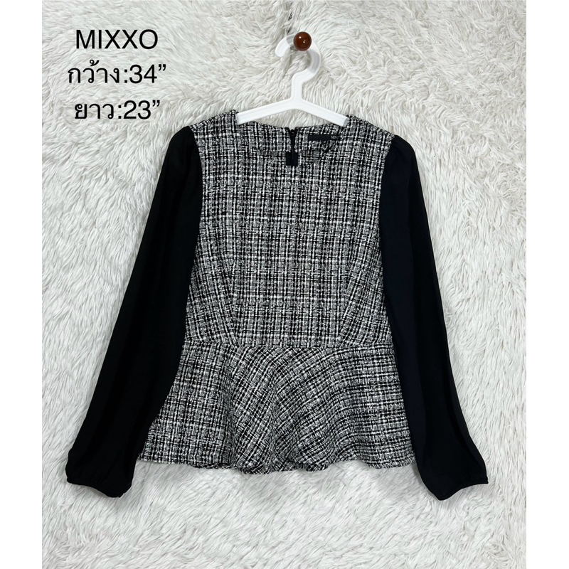 เสื้อมือสองแบรนด์MIXXO สภาพสวยมาก | Shopee Thailand