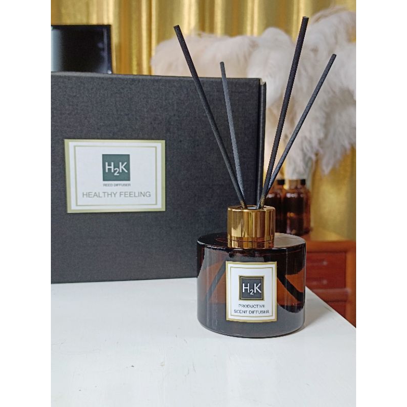 #สมองโล่ง #คิดงานง่าย ก้านไม้หอม H2K กลิ่น Productive ขนาด 120 ml ...