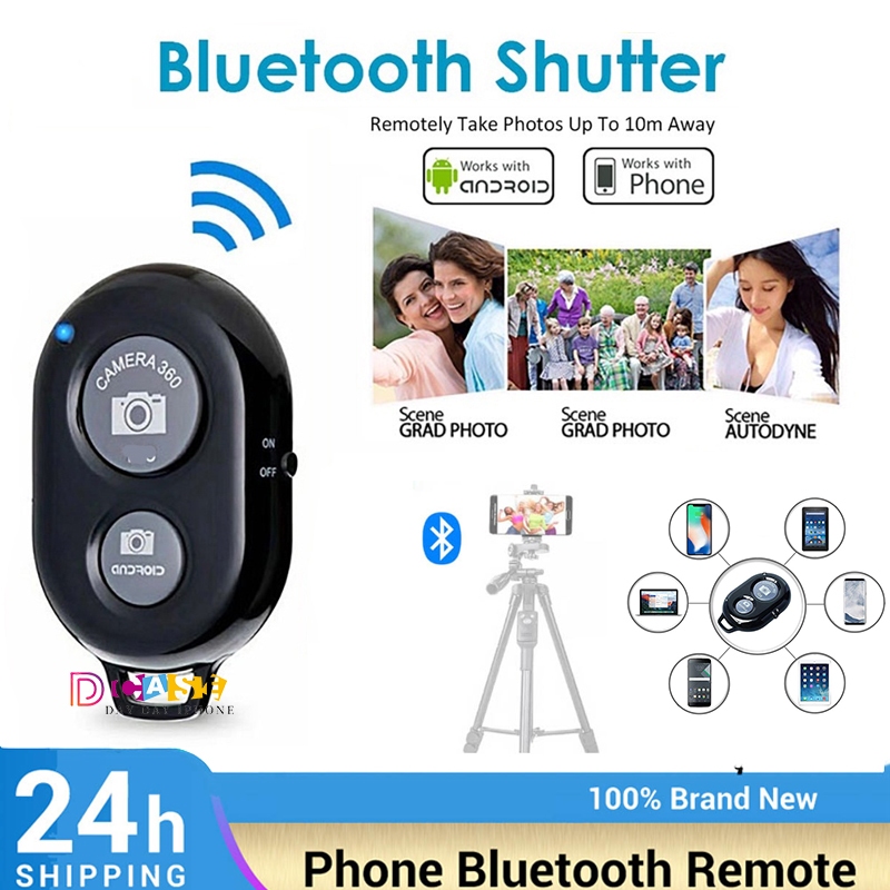 รีโมทบลูทูธ รีโมทกดชัตเตอร์เซลฟี่ AB bluetooth shutter รีโมทถ่ายรูปไร้ ...