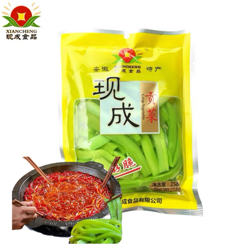 ก๊งฉ่าย ผักกรอบ งูเขียว แช่น้ำ ขนาด 258g กินกับชาบูหม่าล่า ตำส้มตำ หรือนำไปประกอบอาหารได้หลาก ...