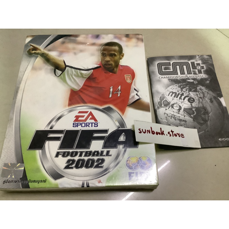 แผ่นเกมส์ EA sports FiFa football 2002 มือ1,คู่มือเกมส์ CM4 ...