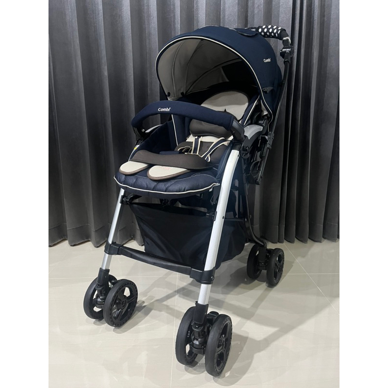 รถเข็นเด็ก Combi รุ่น Miracle Turn Elegant ll ล้อออโต้ | Shopee Thailand
