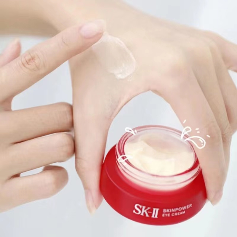 [ต้นฉบับ 100%]SK-II SK II SK2 SK11 SKII Skin Power Eye Cream15g / sk2 ผิวพลังงานกล่องอายครีม ...