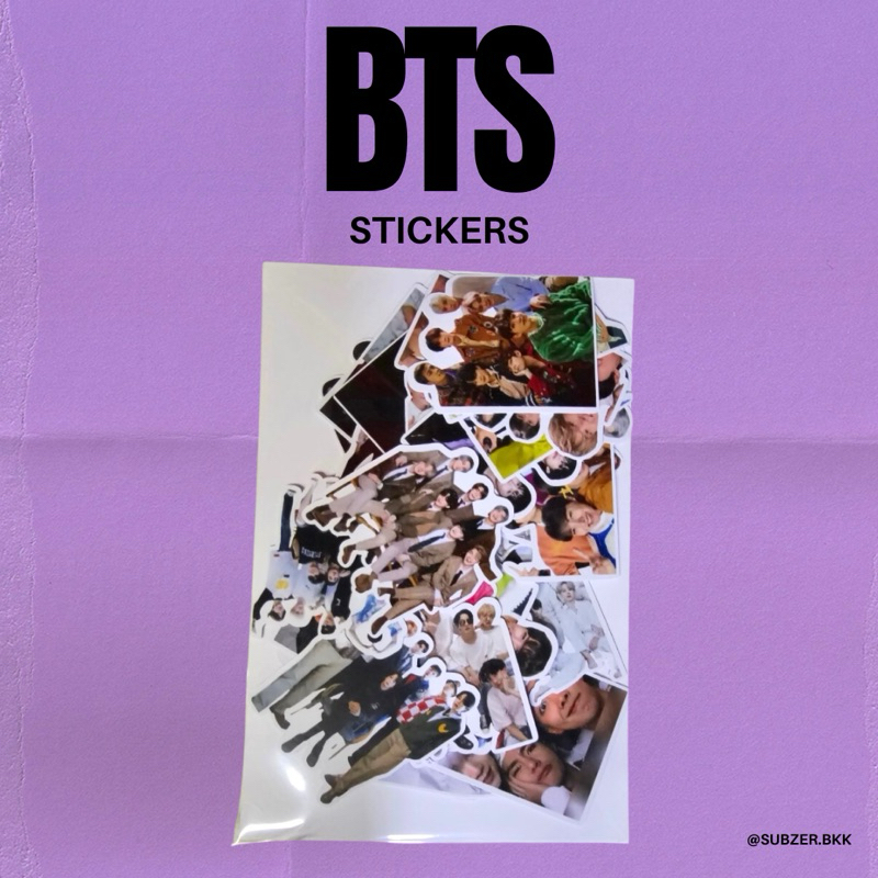 BTS Stickers (สติ๊กเกอร์ไดคัท BTS 50 รูป) | Shopee Thailand
