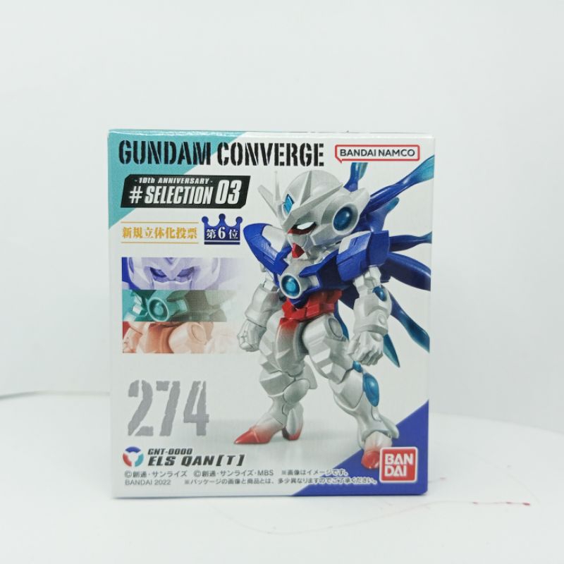 FW Gundam Converge 10th Anniversary Selection 03 ELS Quanta | Shopee ...