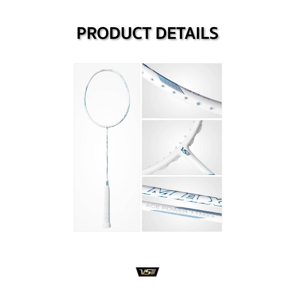 ไม้แบดมินตัน VS ACE POWER 11 MAX | Shopee Thailand
