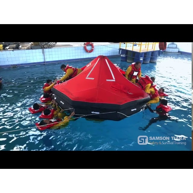 Basic Sea Survival (BSS) Training แพยาง สำหรับฝึก เทรนนิ่ง Survival ...