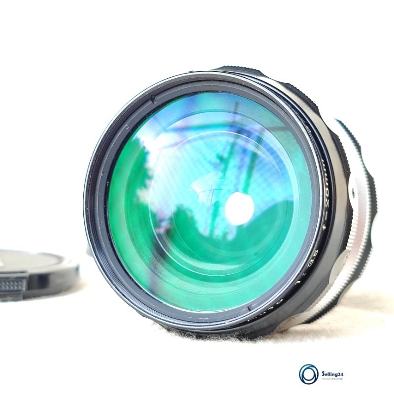 เลนส์มือหมุน ยี่ห้อ Nikon Nikkor H.C auto Ai 28mm f/3.5 MF Wide Angle F ...