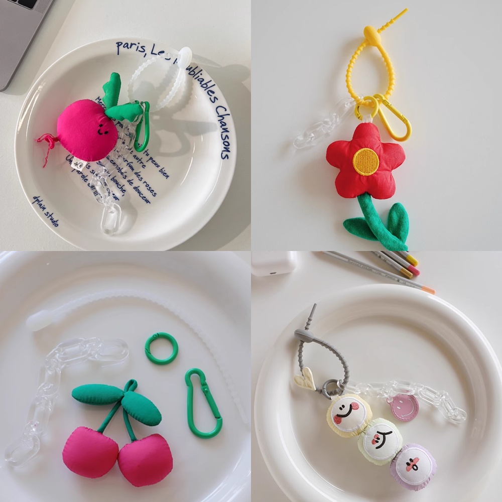 🔥พร้อมส่ง🔥 พวงกุญแจห้อยกระเป๋า Garden&Food จากแบรนด์ FHBY ของแท้ 💯 ...