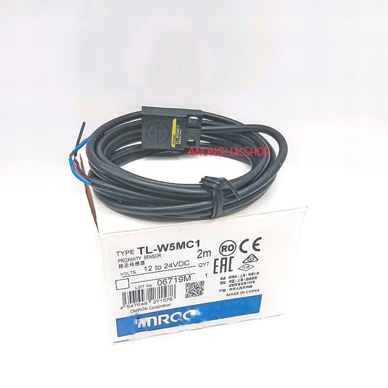 Tl W5mc1 Proximity Switch Sensor 3สาย ระยะจับ 5มิล Npn No Shopee Thailand