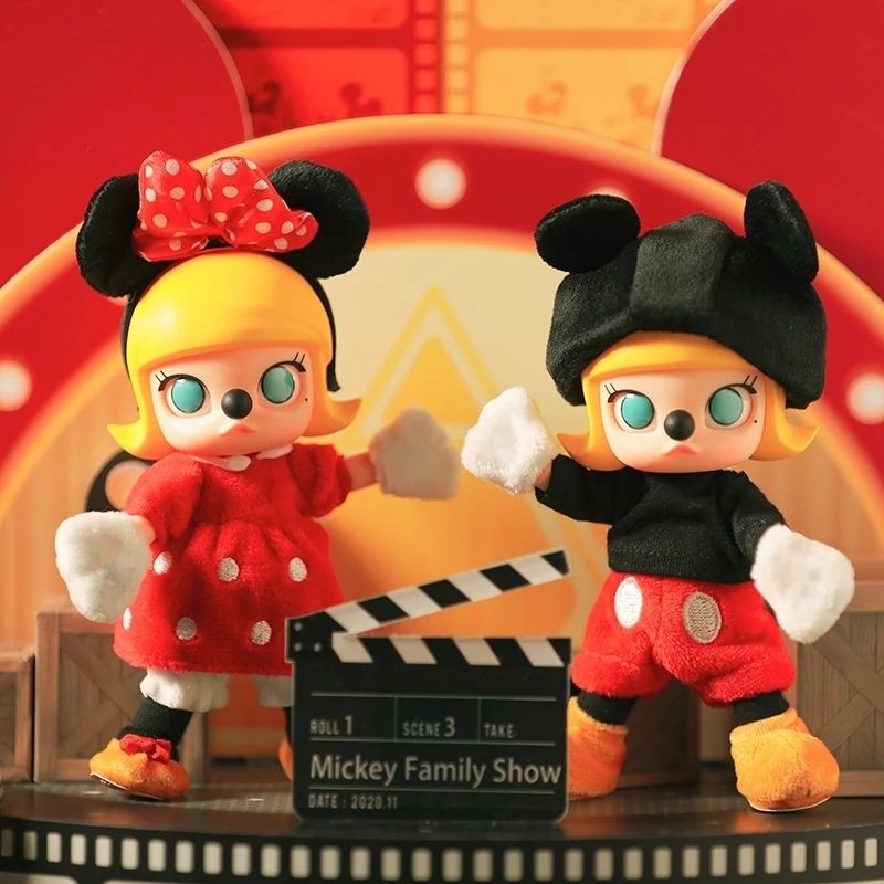 Pop Mart Molly x Mickey & Minnie mouse BJDOLL | Shopee Thailand