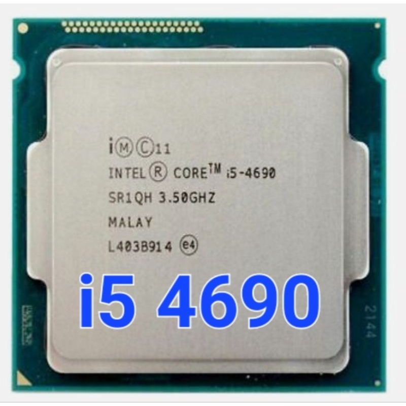 CPU i5 4590 / i5 4670 / i5 4690 intel LGA1150 gen4 แถมฟรี!! ซิลิโคน ...