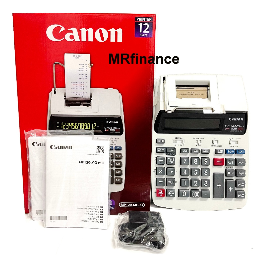 Canon MP120-MG-ES 12 หลัก ของใหม่ ของแท้ | Shopee Thailand